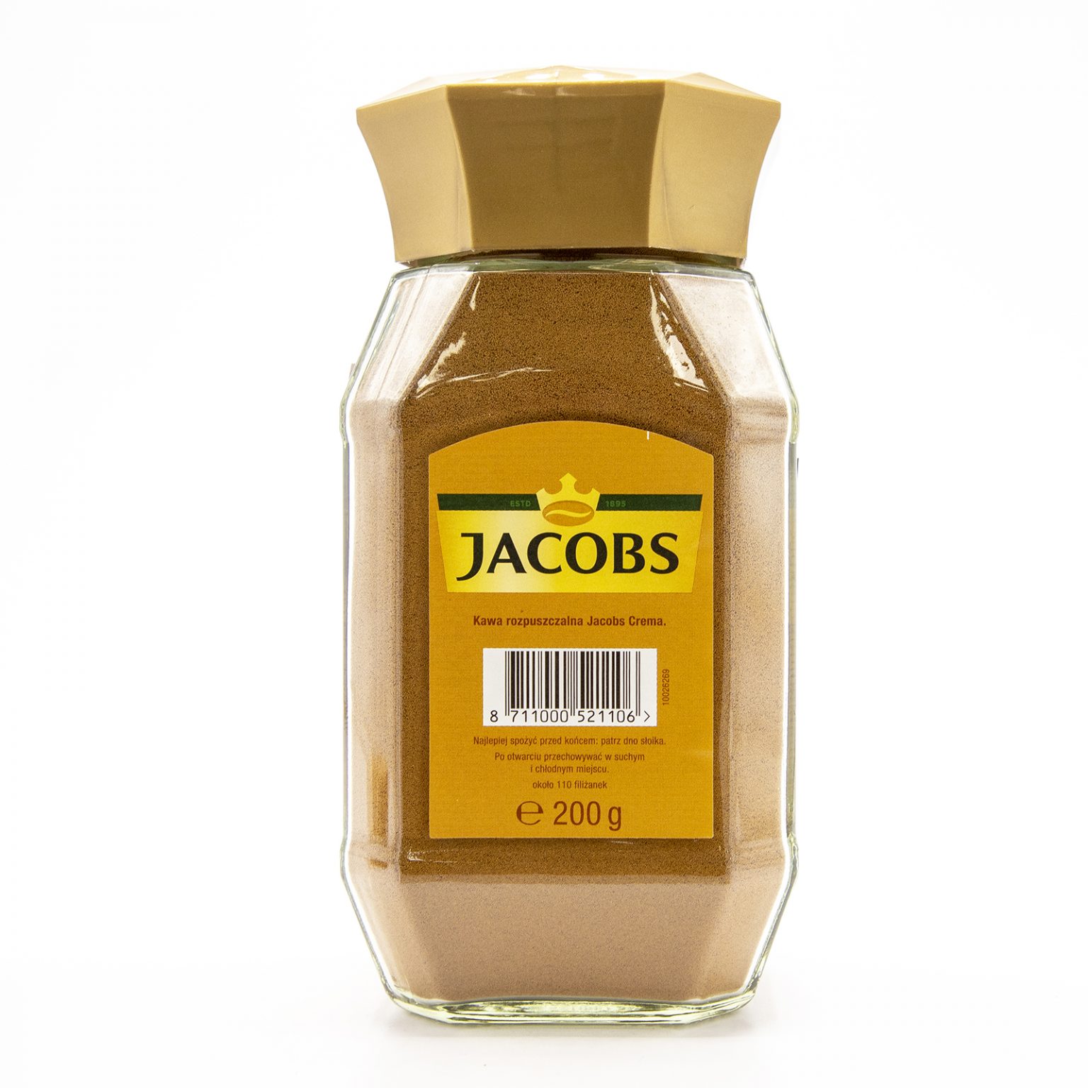 JACOBS 7oz CREMA GOLD INSTANT COFFEE - European Food Express