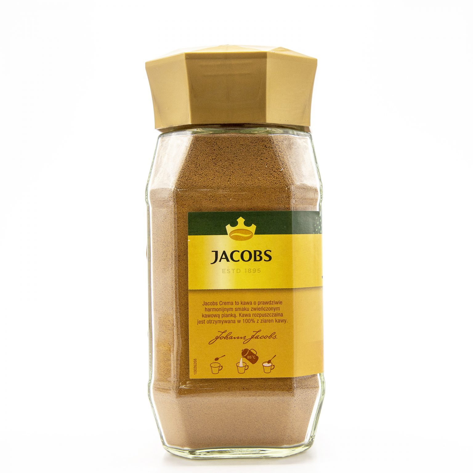 JACOBS 7oz CREMA GOLD INSTANT COFFEE - European Food Express