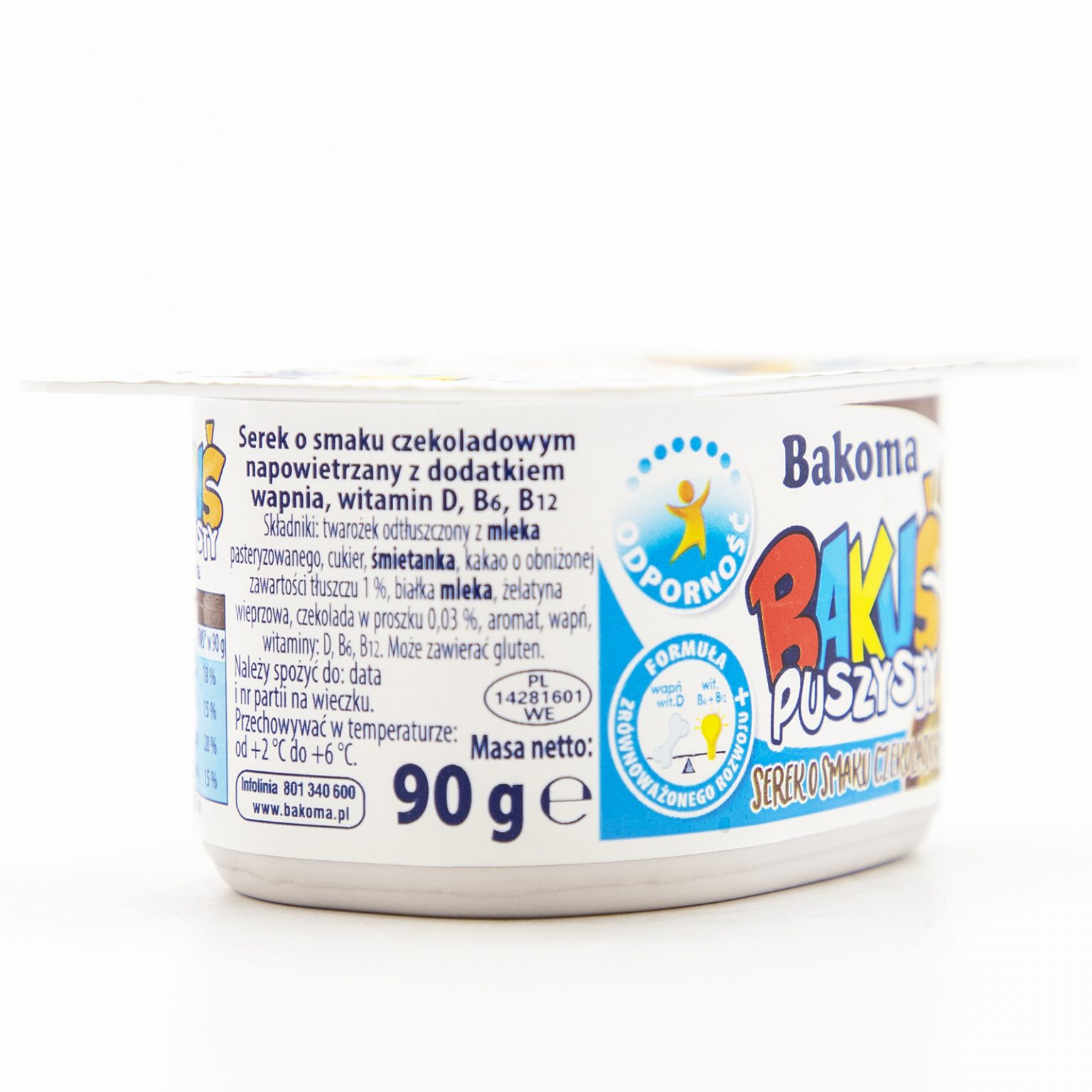 BAKOMA 3.2oz BAKUS CHOCOLATE SOFT CHEESE - European Food Express