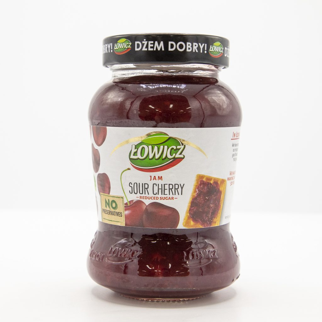 Lowicz Sour Cherry Jam - European Food Express