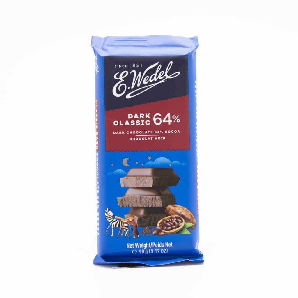Wedel 3.17 OZ Dark Chocolate 64% - European Food Express
