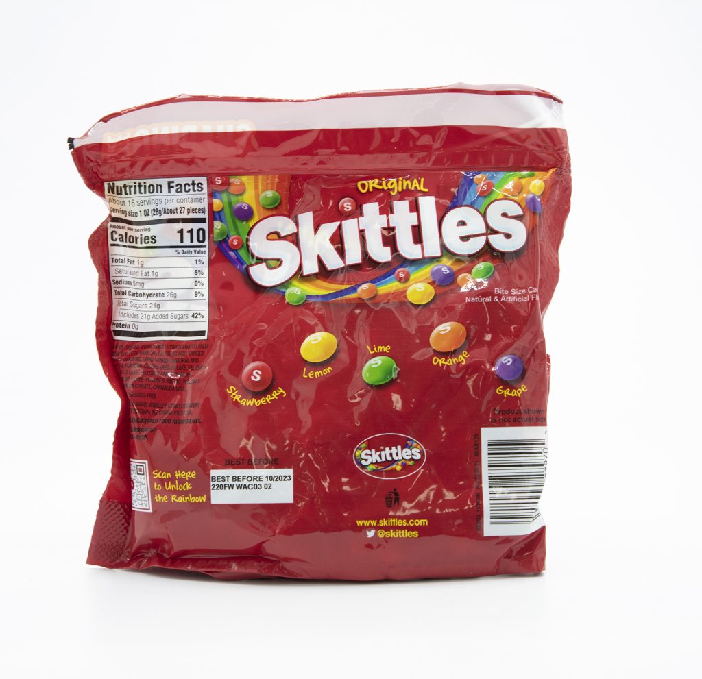 Skittles Candy Original Share Size Bag - European Food Express