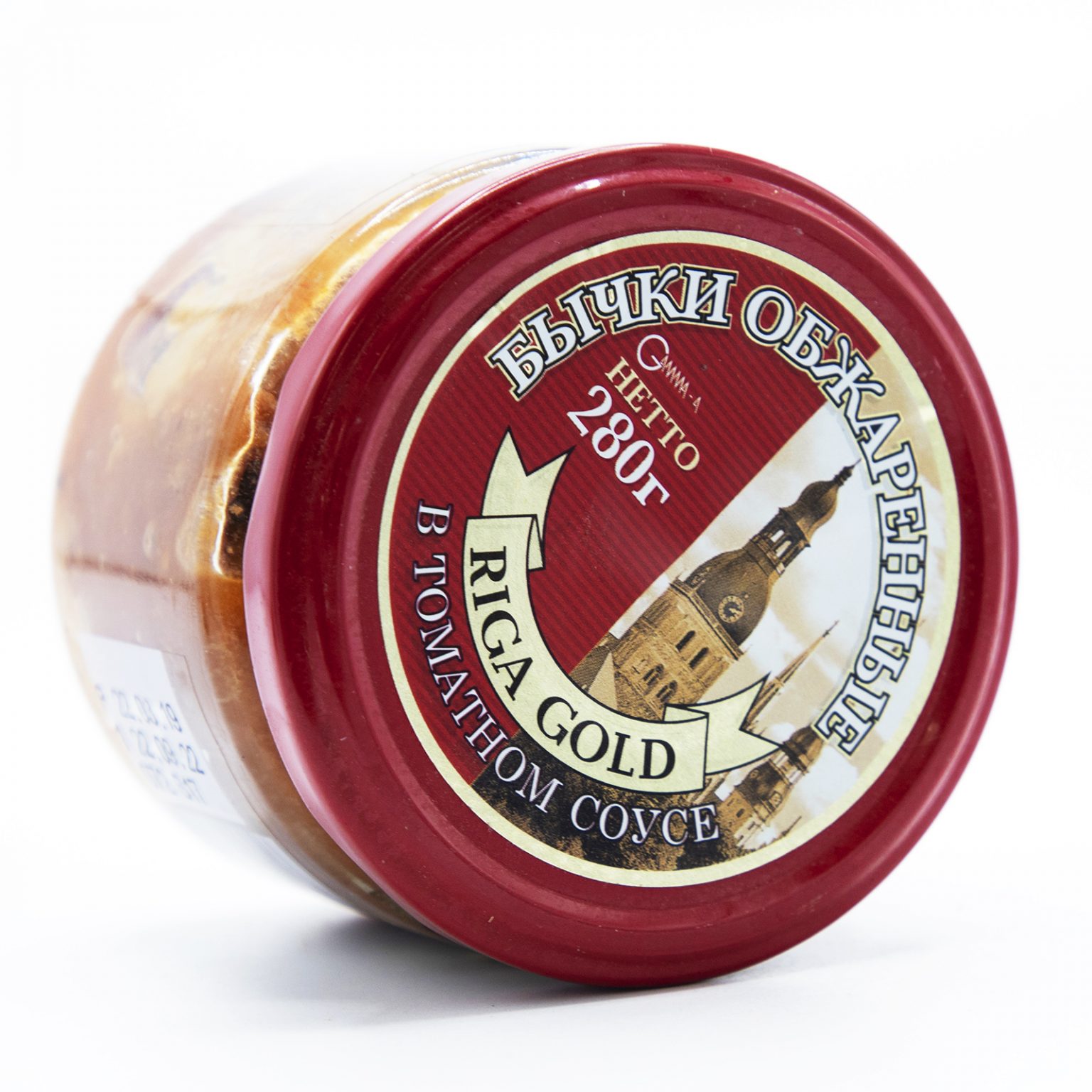 RIGA GOLD 8.82oz SMOKED SPRATS IN TOMATO SAUCE - European Food Express