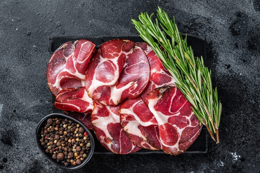 DEL DUCA Sliced Capocollo - European Food Express