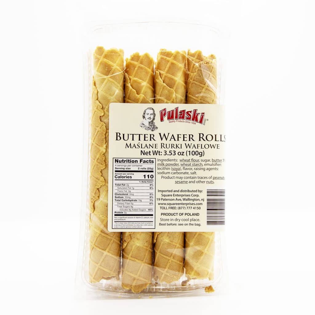 Pulaski Butter Wafer Rolls - European Food Express