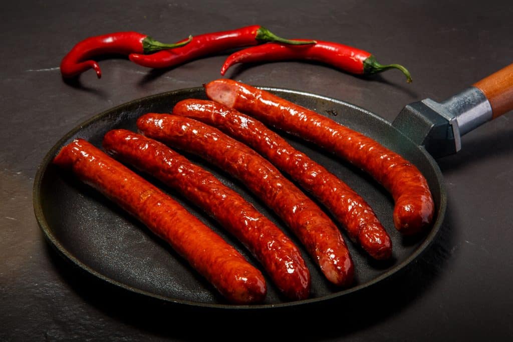 DEARBORN Salami Style Hot Hunters Sausage - European Food Express