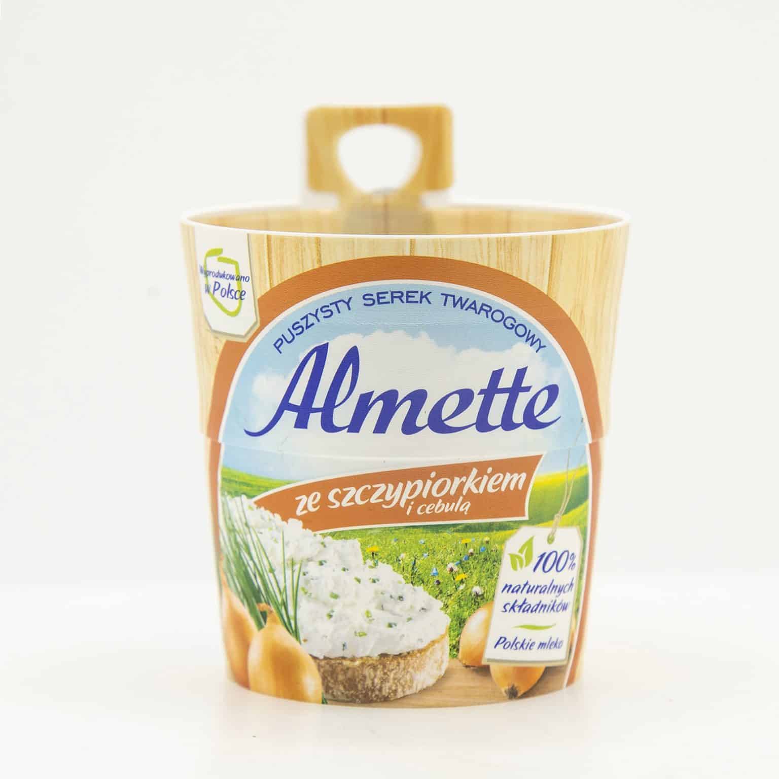 HOCHLAND 5.30oz ALMETTE CHIVES WITH ONION - European Food Express