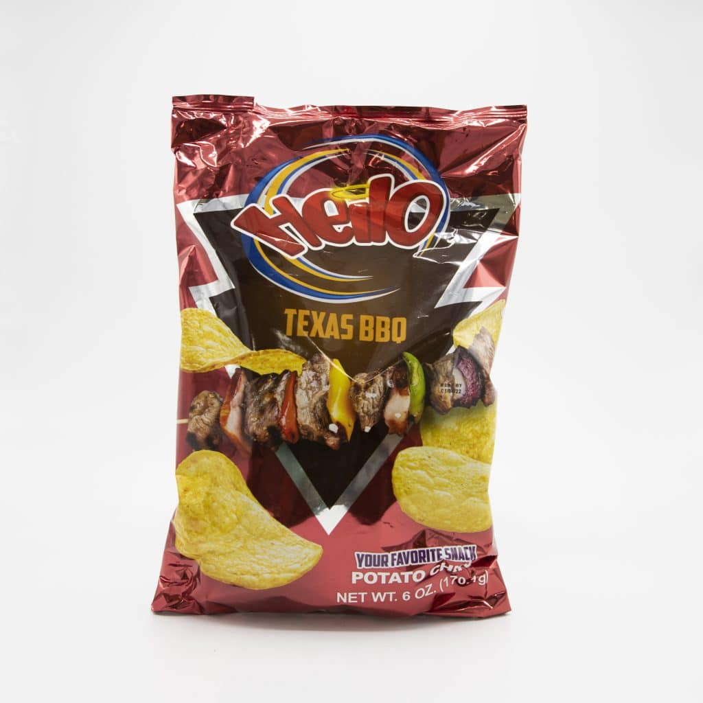 Heilo 6oz Potato Chips TEXAS BBQ - European Food Express