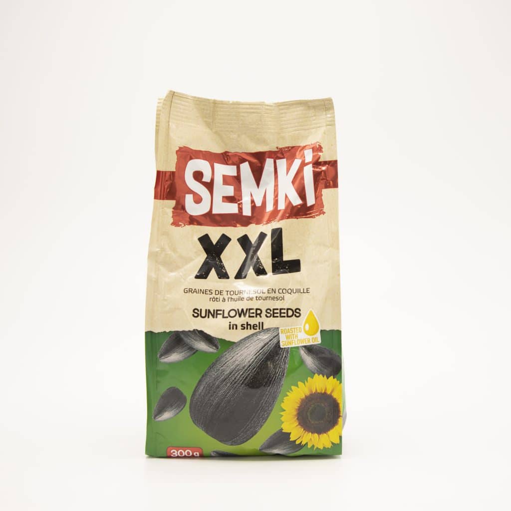 Semki XXL Roasted Unsalted Sunflower Seeds - European Food Express