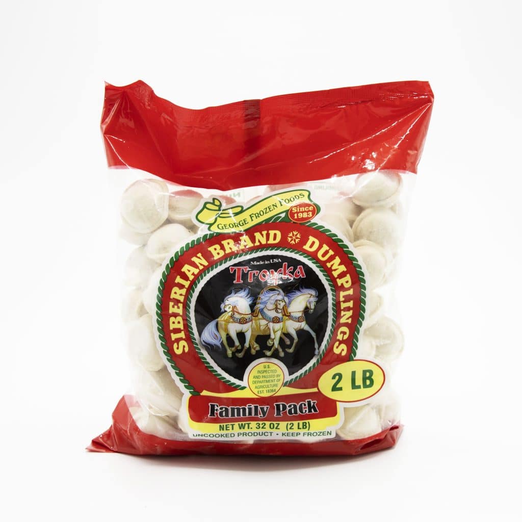 TROYKA 32oz PORK AND CHICKEN SIBERIAN PELMENI - European Food Express