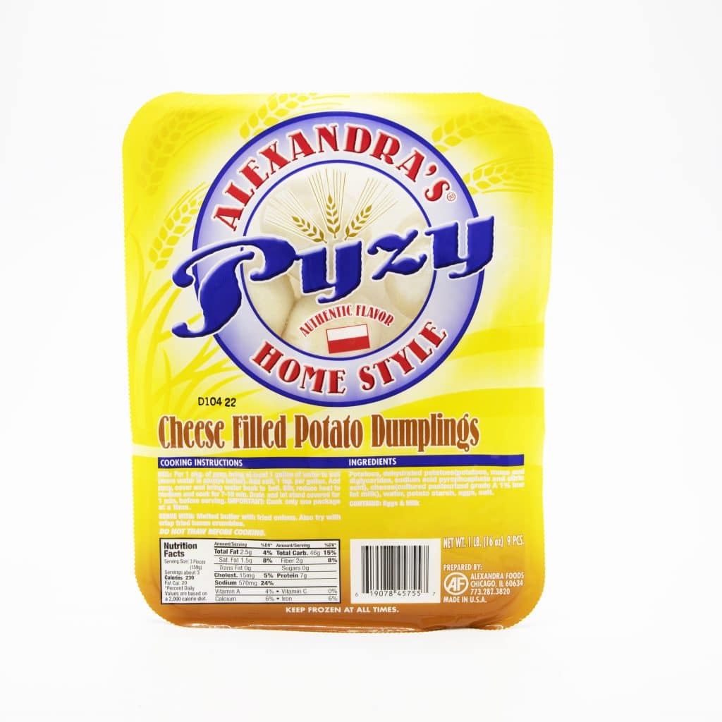 Cheese Filled Potato Dumplings Alexandra's - European Food Express