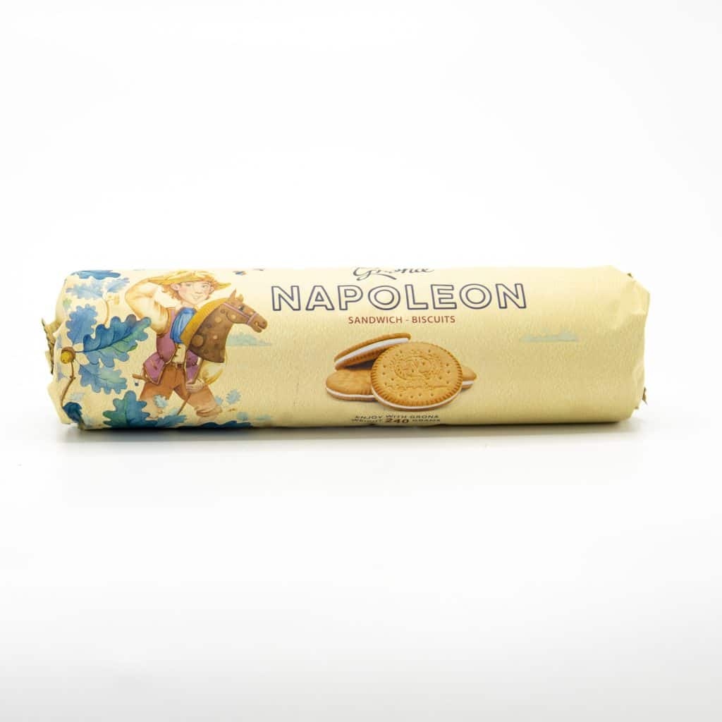 GRONA 8.4oz NAPOLEON SANDWICH BISCUITS - European Food Express