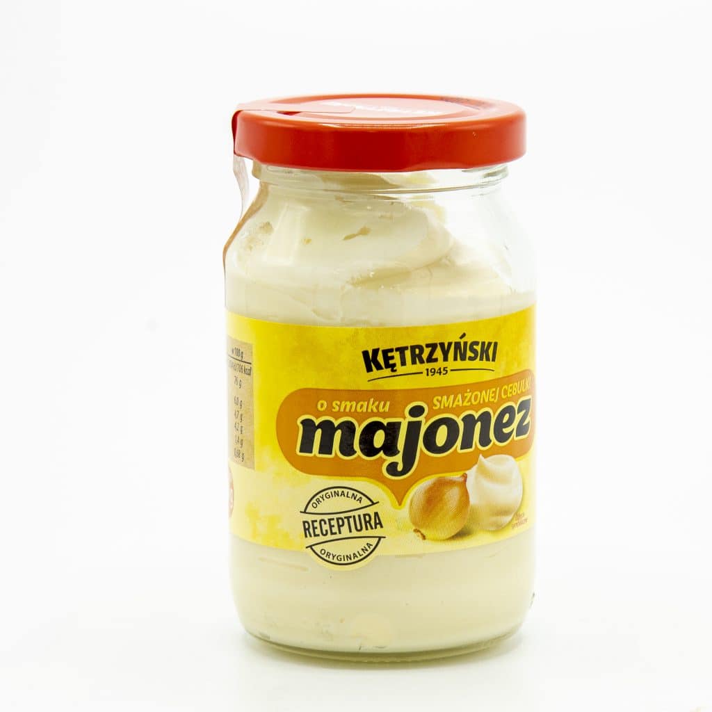 KETRZYNSKI MAJONEZ smazona cebulka FRIED ONION MAYONNAISE 220G ...