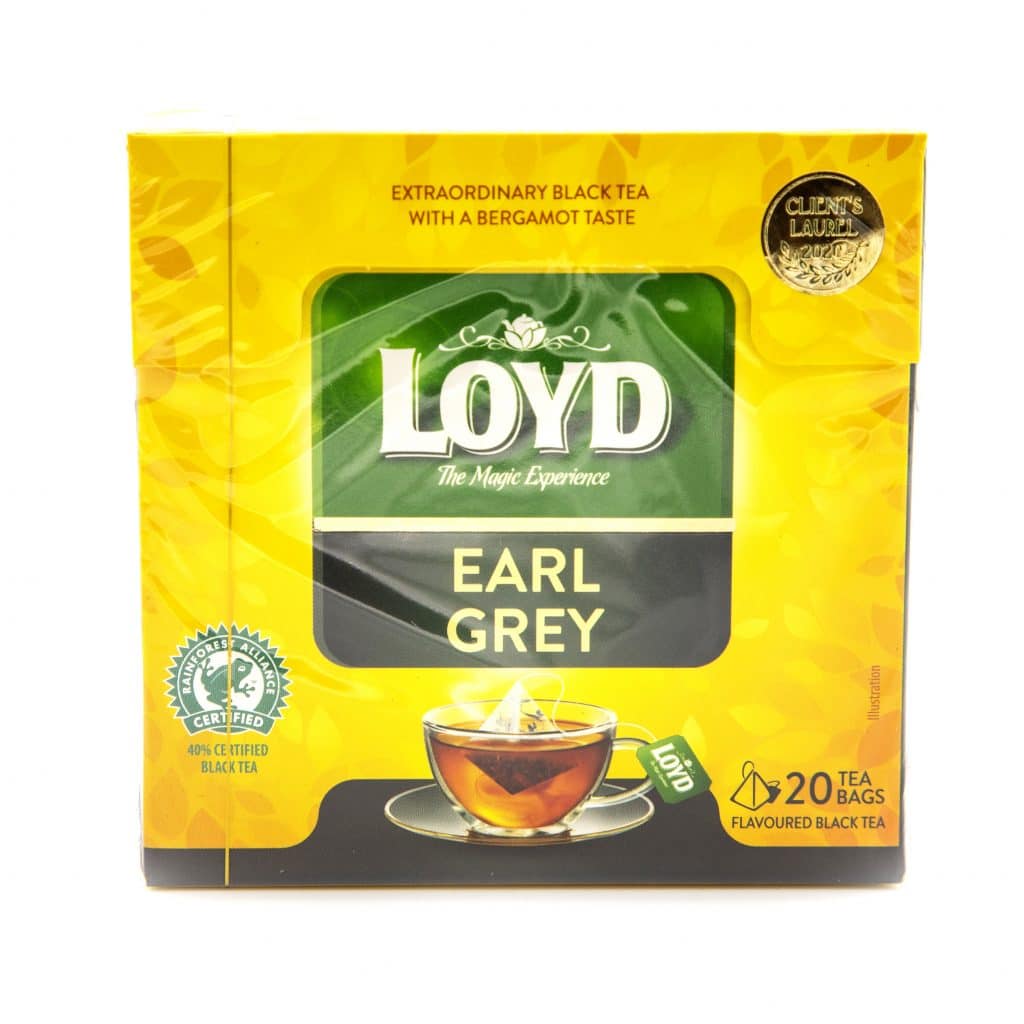 LOYD 20ct PYRAMID EARL GREY - European Food Express