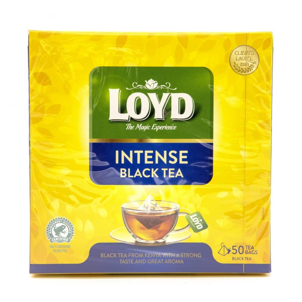 LOYD 50ct BLACK GOLD TEA PYRAMID - European Food Express