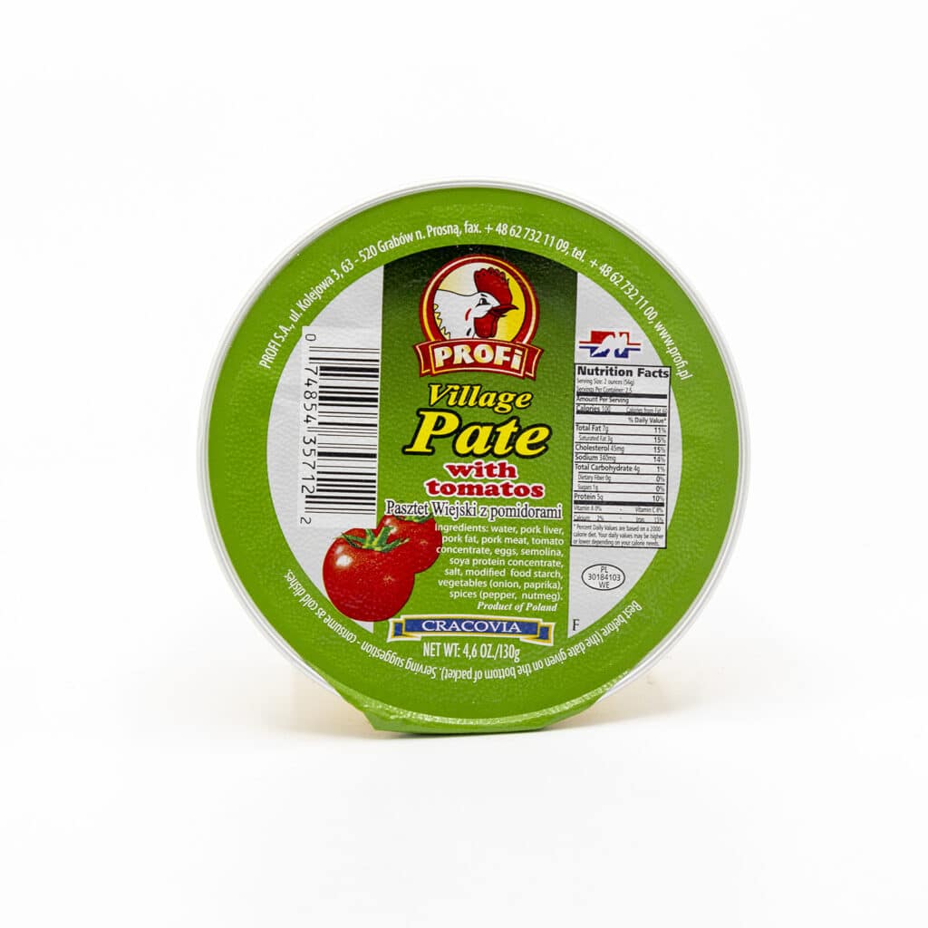 PROFI VILLAGE PATE WITH TOMATOES - European Food Express