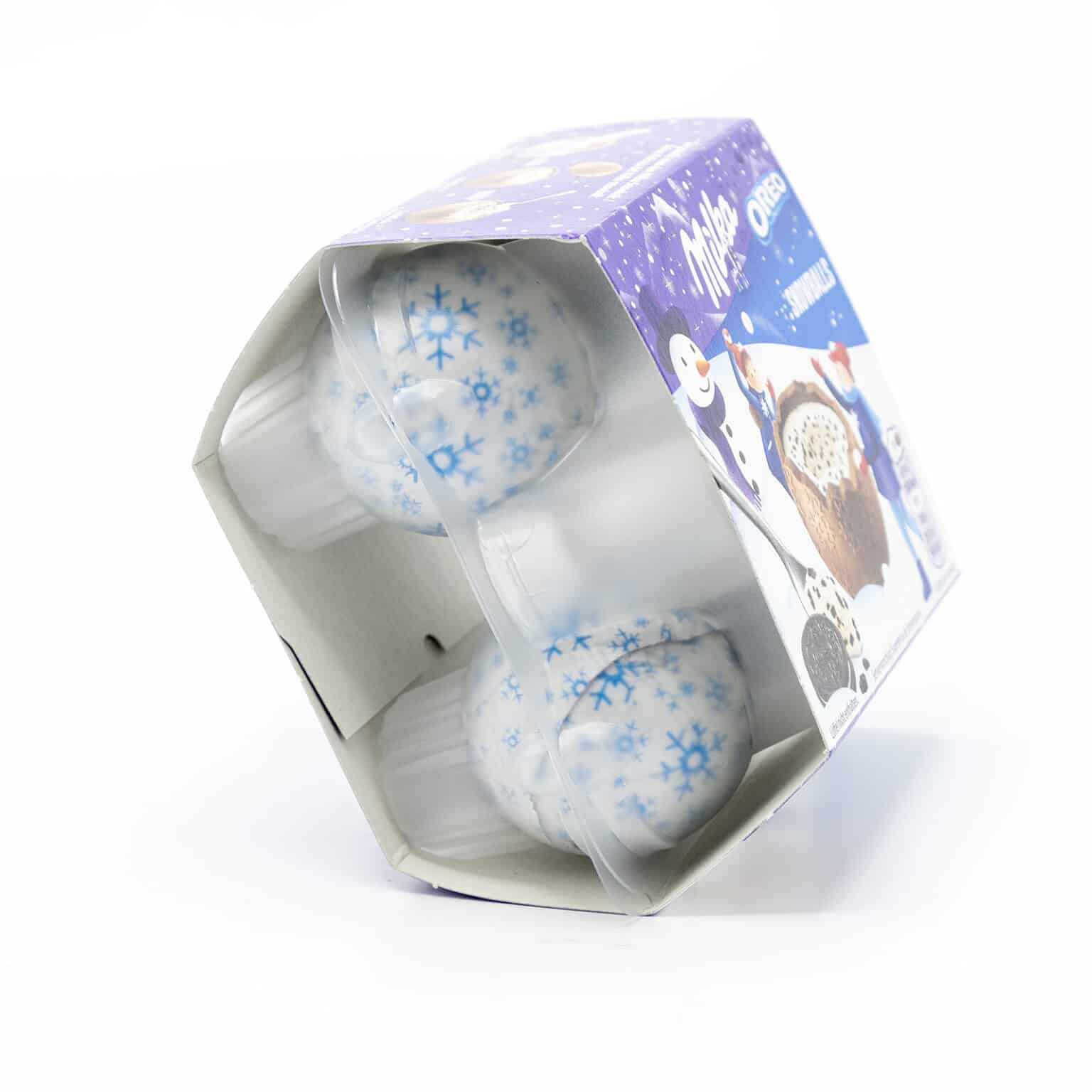 MILKA 4oz CHRISTMAS MILKA OREO SNOWBALLS - European Food Express