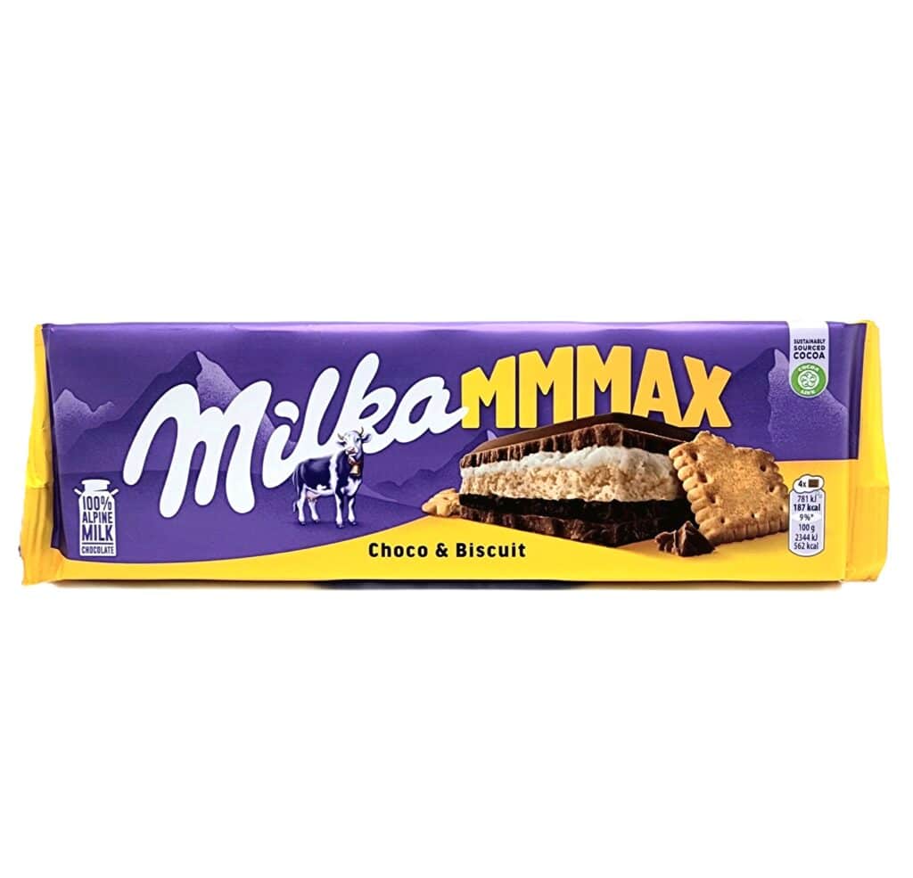 MILKA 10.5oz CHOCO AND BISCUIT CHOCOLATE - European Food Express