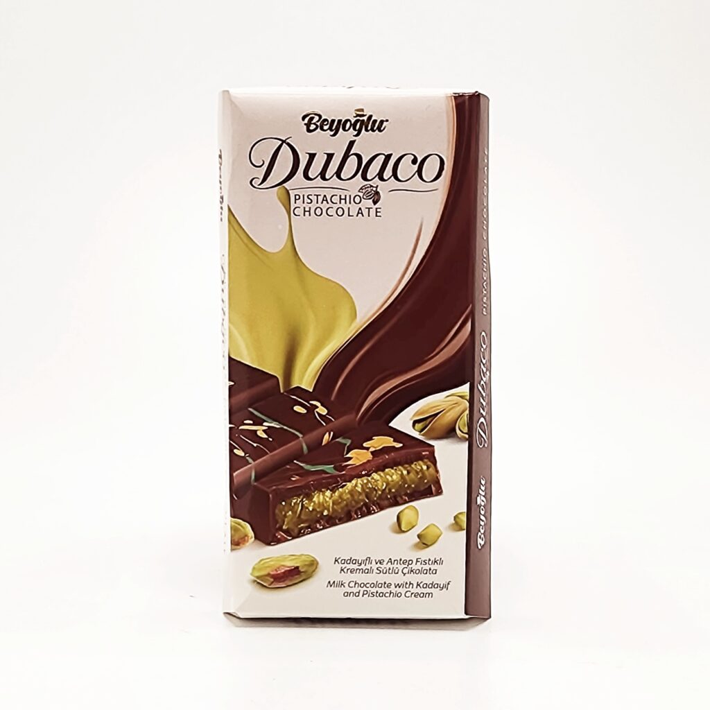 BEYOGLU 7oz DUBACO PISTACHIO CHOCOLATE - European Food Express