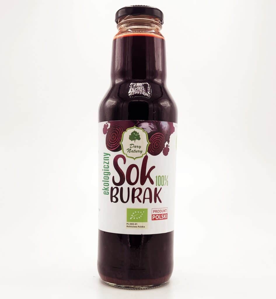DARY NATURY 25.35oz SOK Z BURAKA 100% BEET JUICE - European Food Express