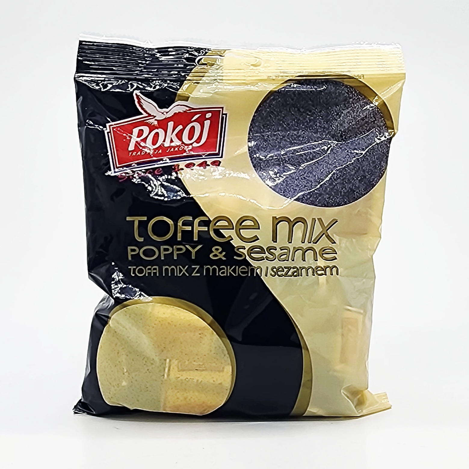 POKOJ 7oz TOFFEE MIX POPPY AND SESAME - European Food Express