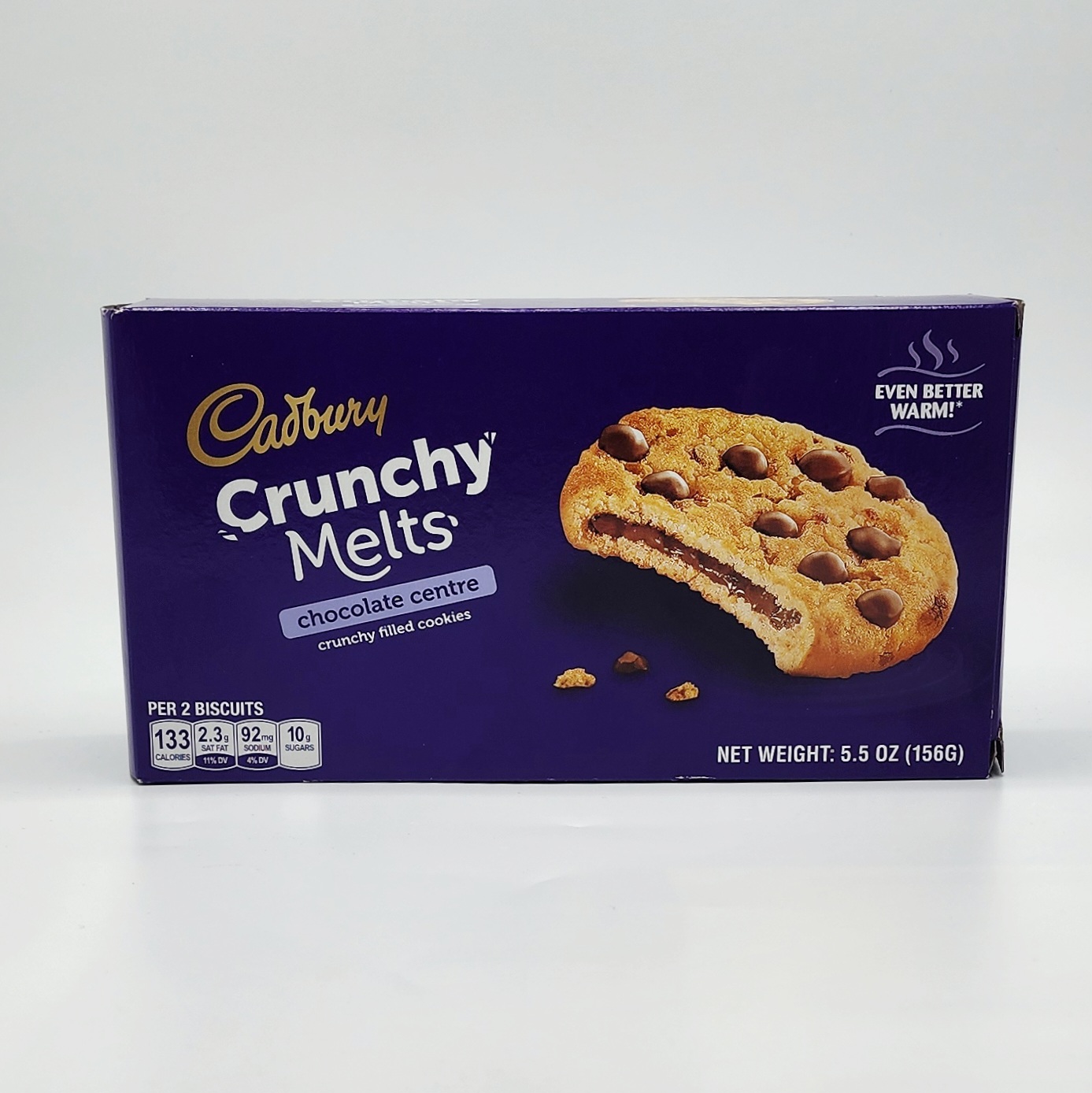 CADBURY 5.46oz CRUNCHY MELTS CHOCOLATE COOKIES - European Food Express