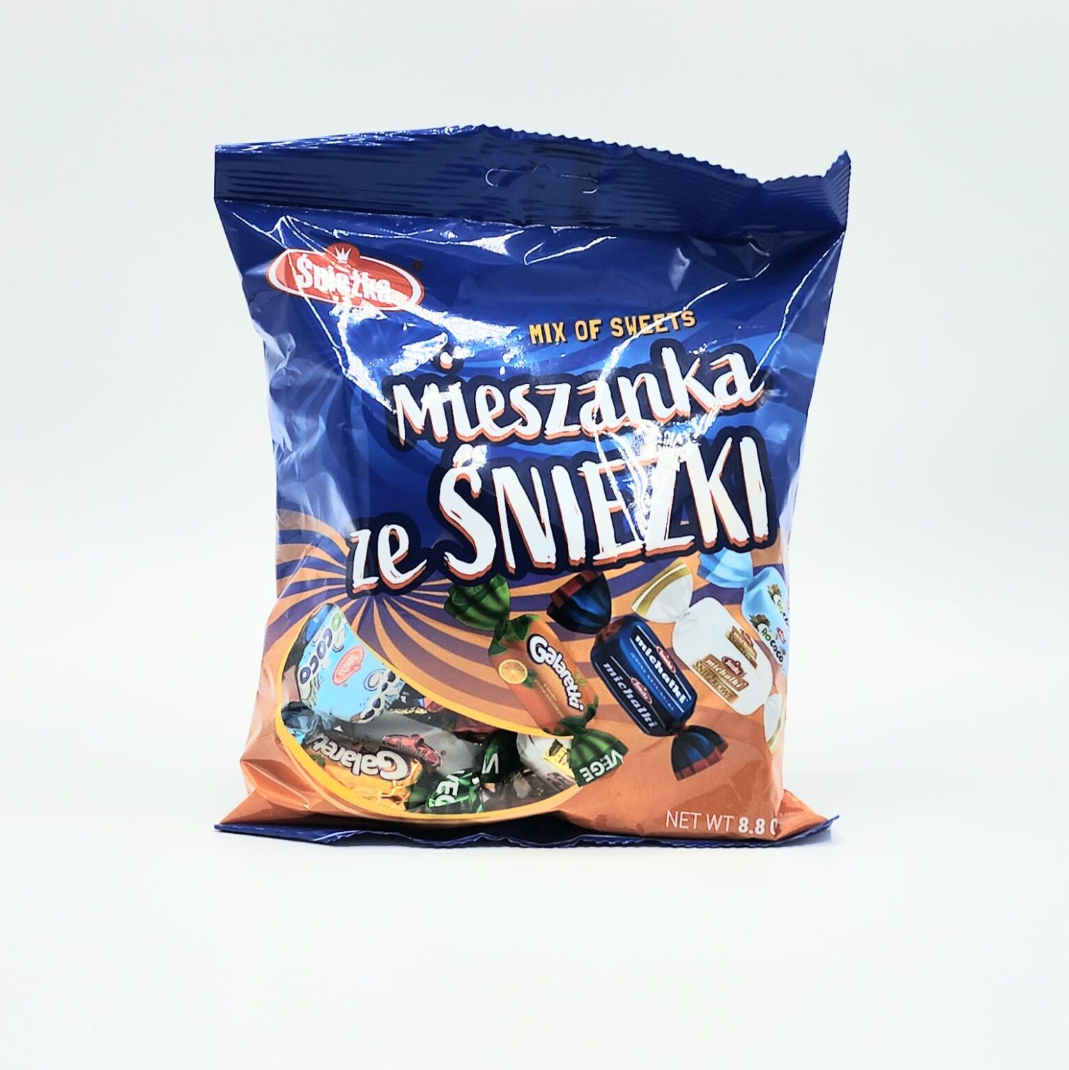 SNIEZKA 8.8oz MIX CHOCOLATE CANDY MIESZANKA SNIEZKA - European Food Express